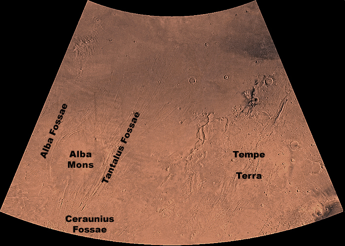 Mars Analyse Projekt | Karte - Arcadia